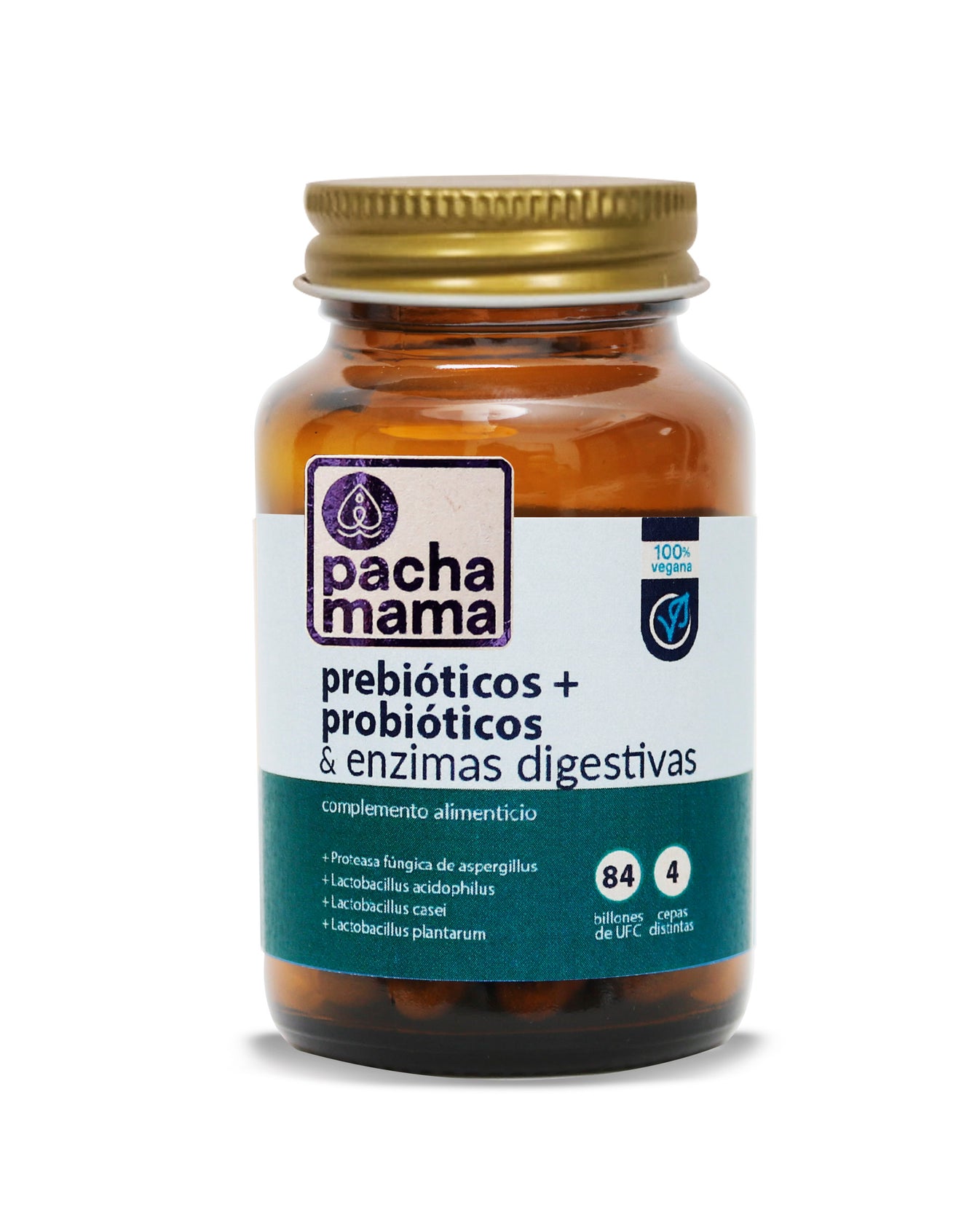 PACHAMAMA - Prebióticos + Probióticos + Enzimas Digestivas - 84 Billon ...